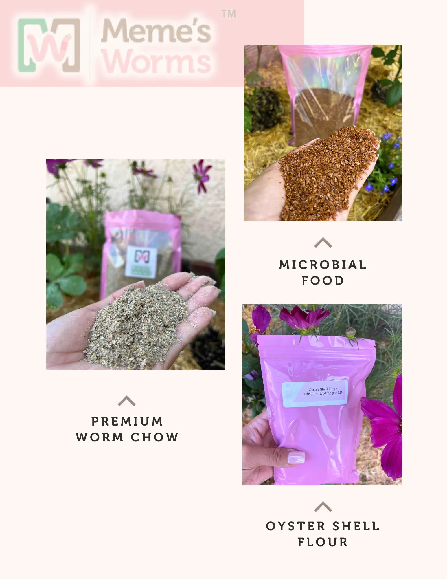 Composting Food for Worm Farm Kit - Meme's Worms