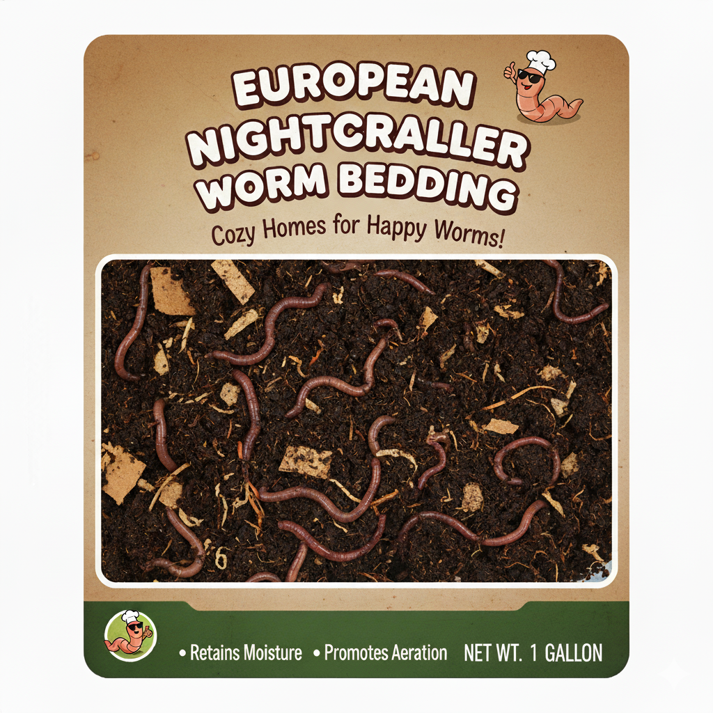 Buy European Nightcrawler Food - Meme's Worms